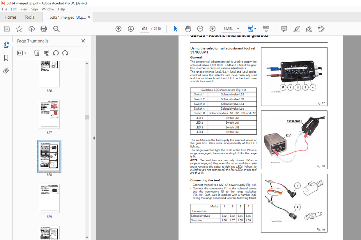 Massey Ferguson MF 5400 Tractor Repair & Parts Manual - PDF DOWNLOAD