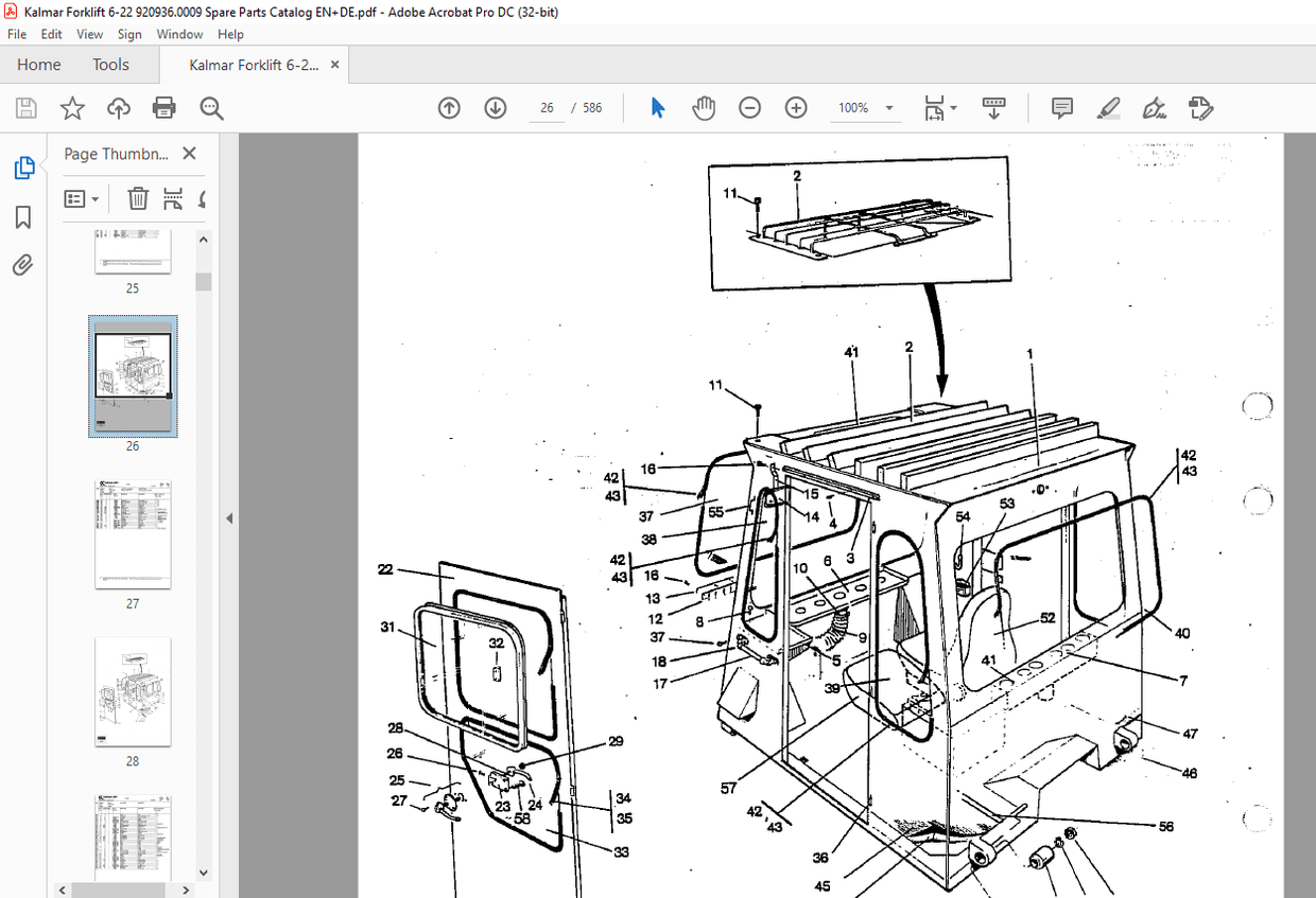 Kalmar LMV 6-22 Parts Catalogue Manual 920936.0009 – PDF DOWNLOAD