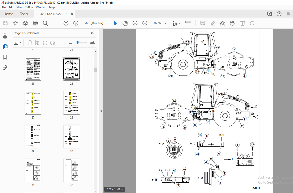 AMMANN ARS 220 NÁVOD K OBSLUZE 3028782 - PDF
