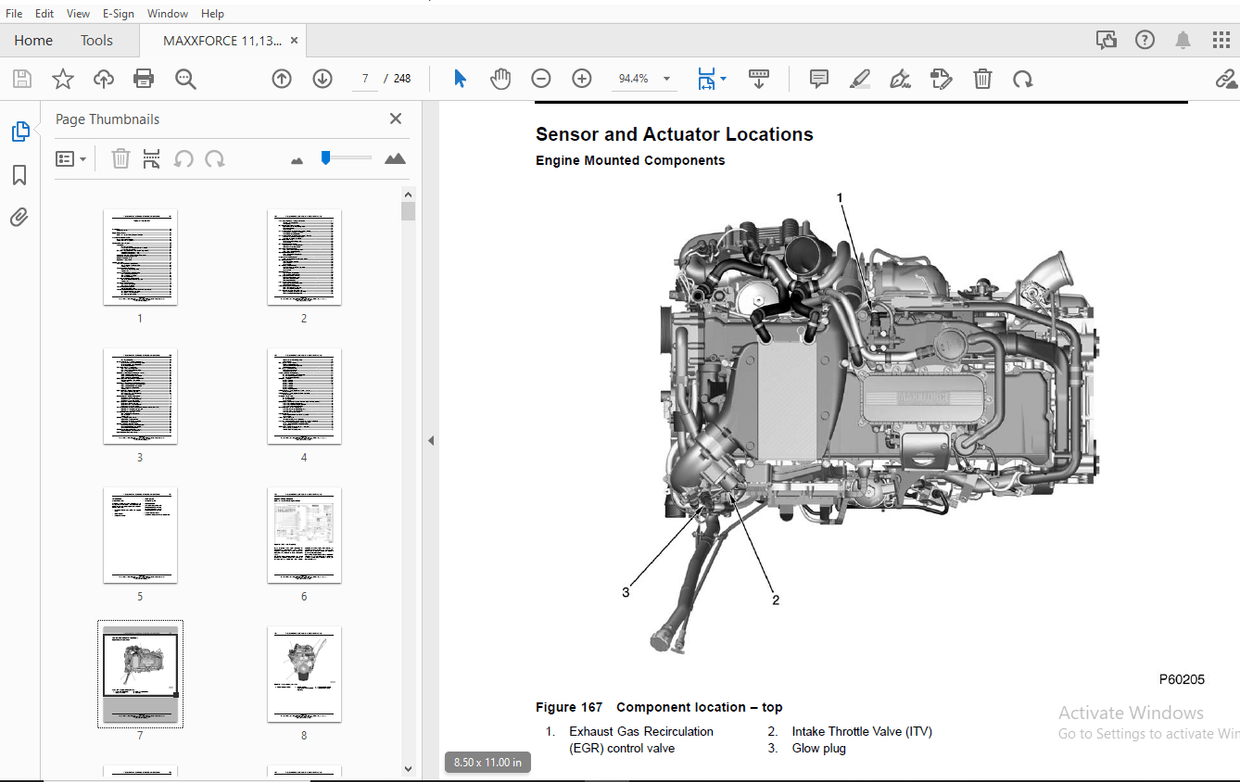 MAXXFORCE 11,13 ELECTRONIC CONTROL SYSTEMS DIAGNOSTICS MANUAL-2009 – PDF DOWNLOAD