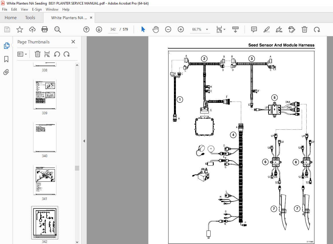 White NA Seeding 8831 Planters Service Manual 79033771 – PDF DOWNLOAD
