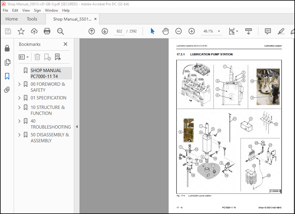 Komatsu Hydraulic Mining Excavator PC7000-11 T4 Shop Manual – PDF DOWNLOAD