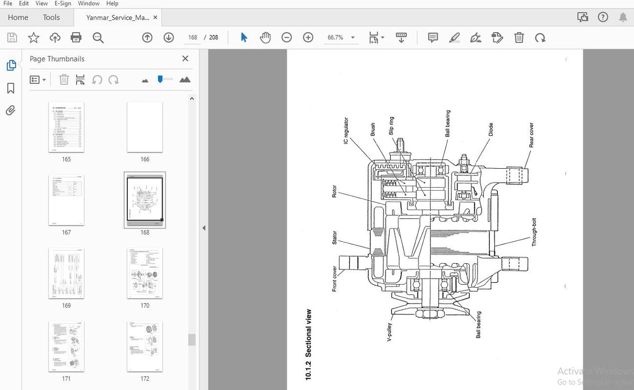 YANMAR 4TNE 94.98.106(T) DIESEL ENGINE SERVICE REPAIR WORKSHOP MANUAL ...