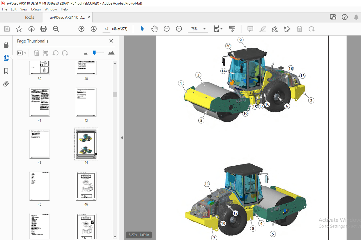 AMMANN ARS 110 INSTRUKCJA OBSLUGI 3036353 - PDF DOWNLOAD