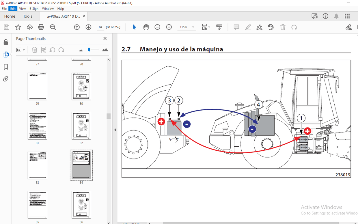 AMMANN ARS 110 MANUAL DE INSTRUCCIONES 2363055 PDF