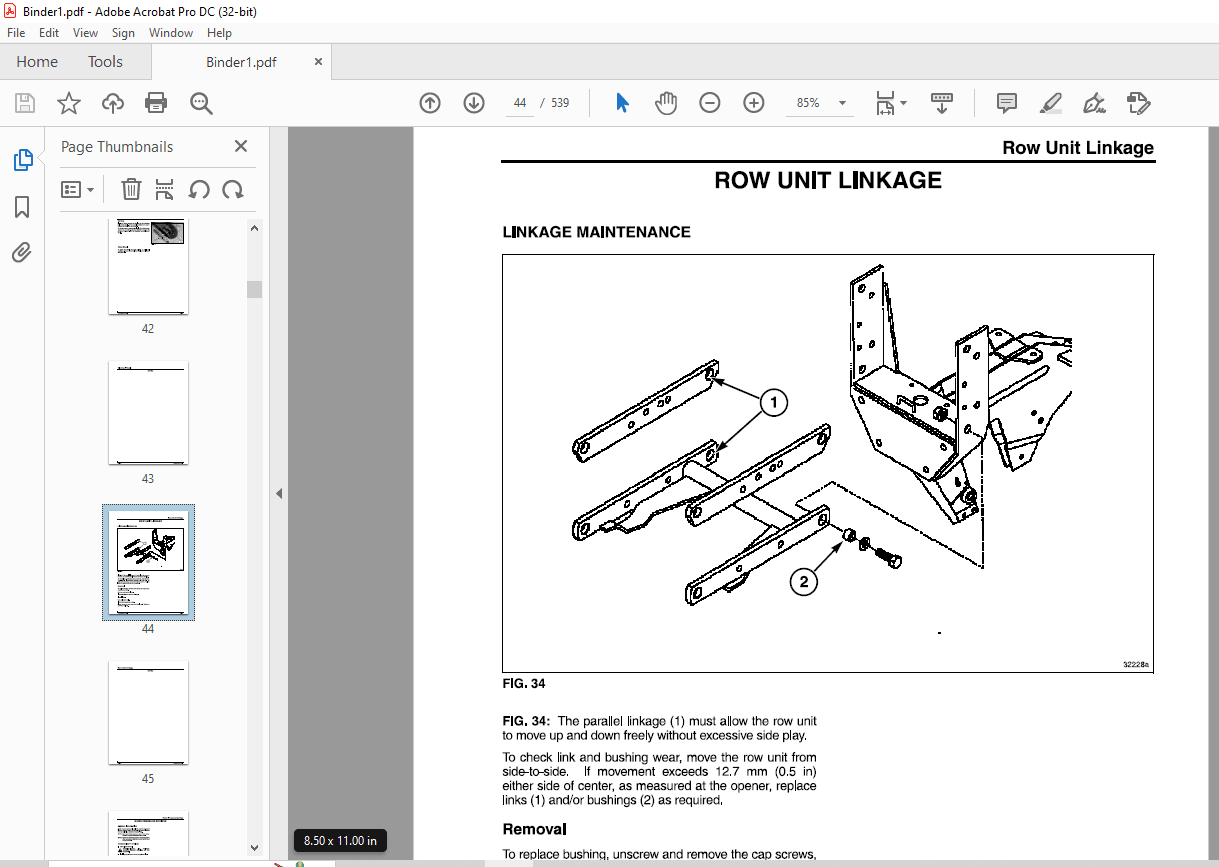 AGCO® NA 8792 8776 Planter SERVICE MANUAL 79034268 B – PDF DOWNLOAD