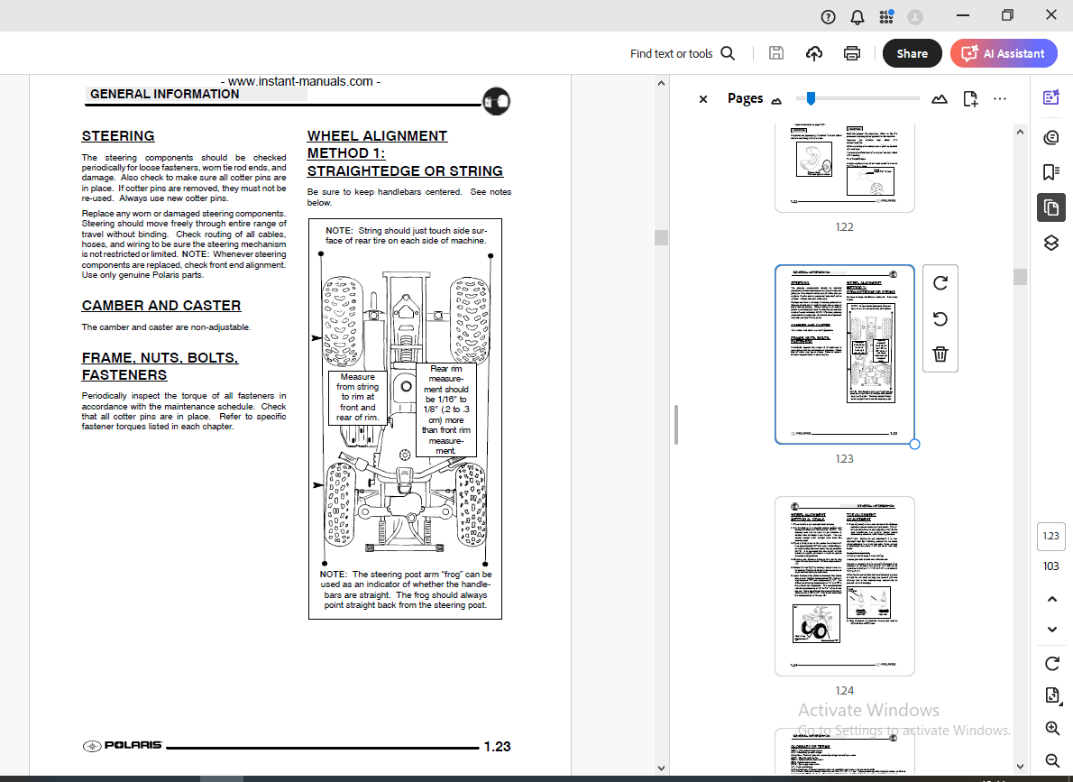 Polaris 2004 Sportsman 90 Predator 50 90 Service Manual - PDF DOWNLOAD