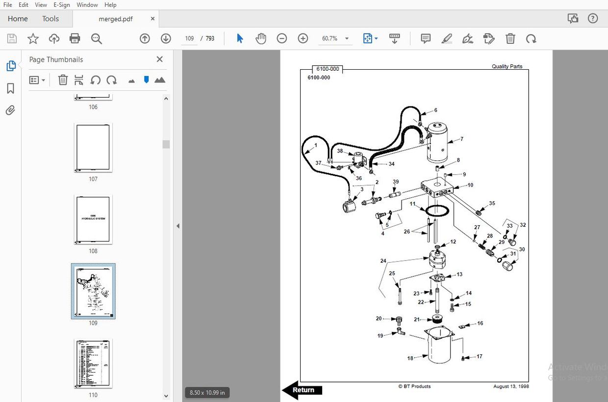 BT Prime-Mover CMX60/80 Master Parts Manuals – PDF DOWNLOAD