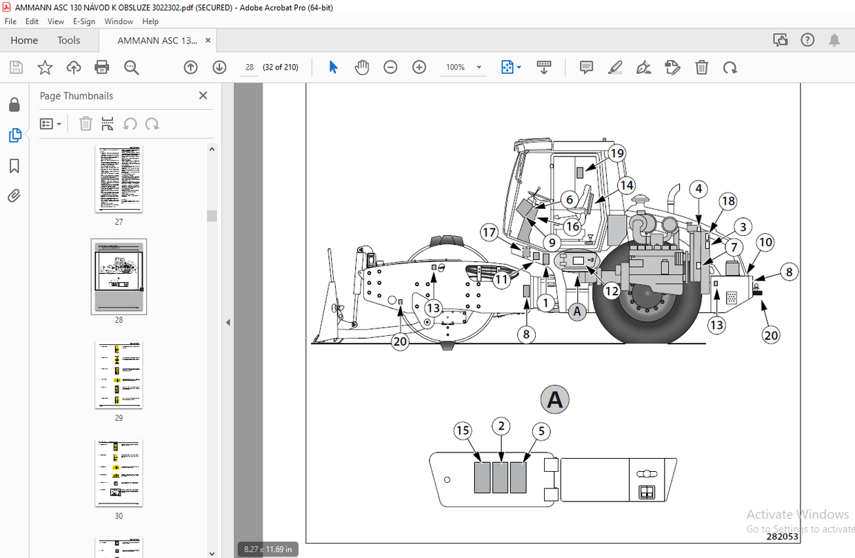 AMMANN ASC 130 NÁVOD K OBSLUZE 3022302 - PDF