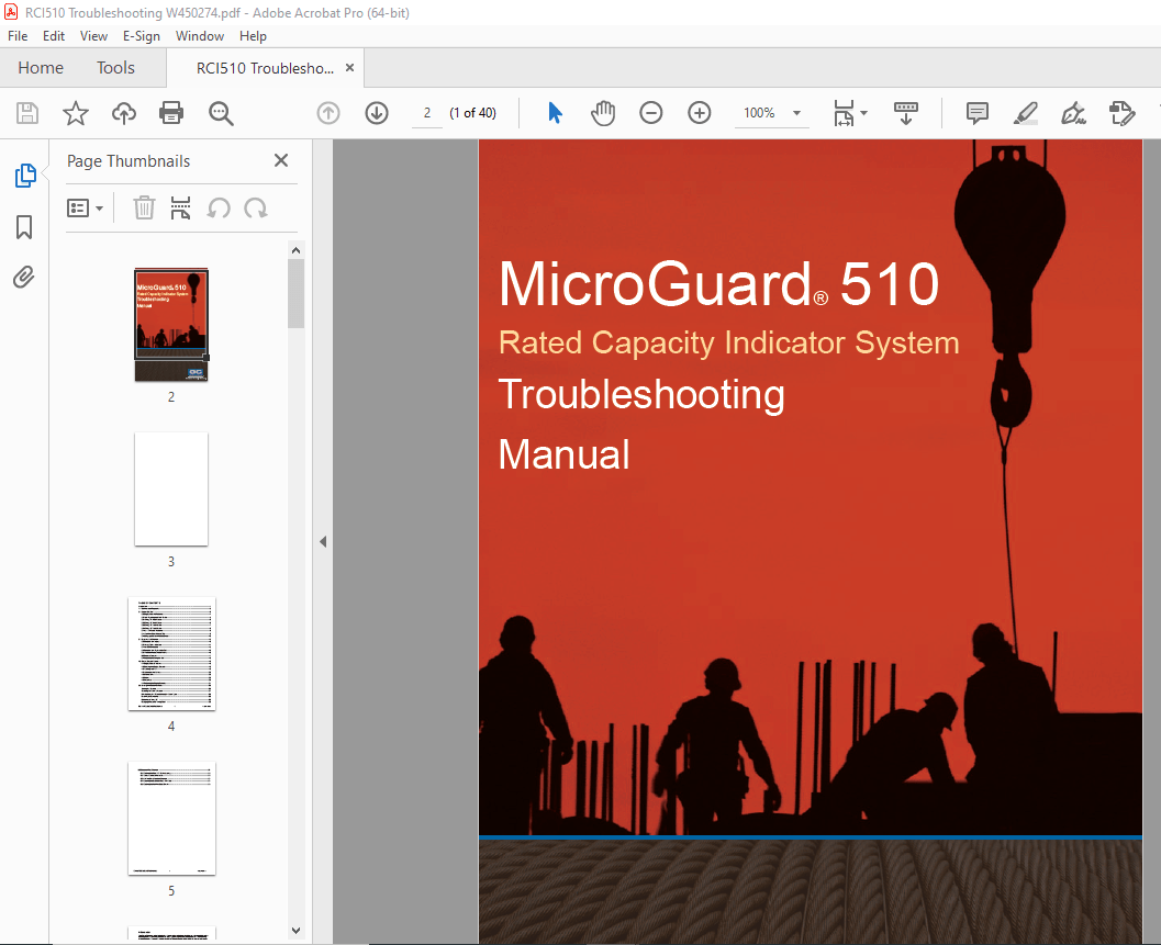 MicroGuard 510 Indicator System Troubleshooting Manual – PDF DOWNLOAD