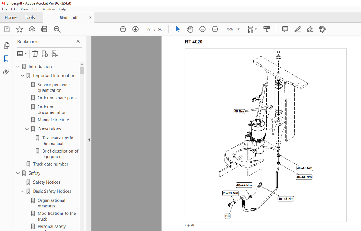 Crown Forklift RT 4000 Series Pallet Service Manual – PDF DOWNLOAD