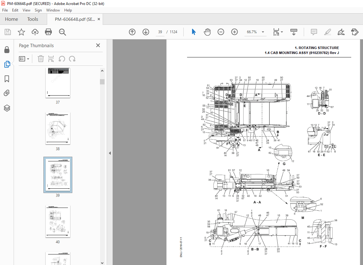 Manitowoc Crane MLC300 Parts Manual 606648 – PDF DOWNLOAD