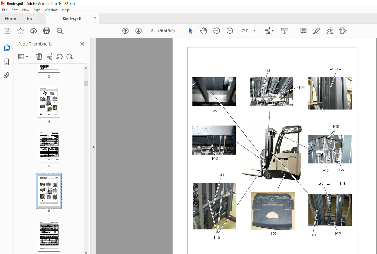 Crown Forklift Serie RC 5500 Manual de servicio – PDF DOWNLOAD