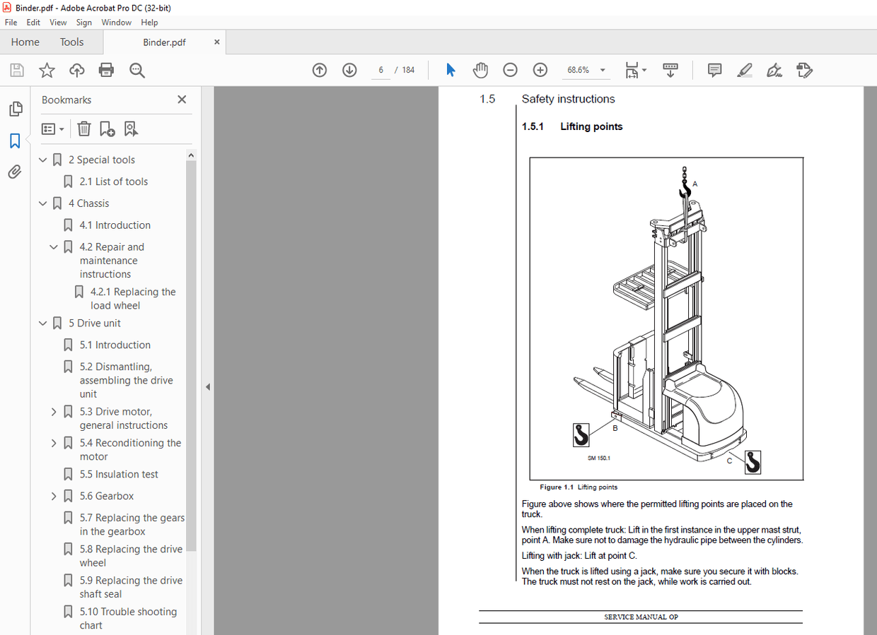 Atlet Forklift OP Service Manual- PDF DOWNLOAD