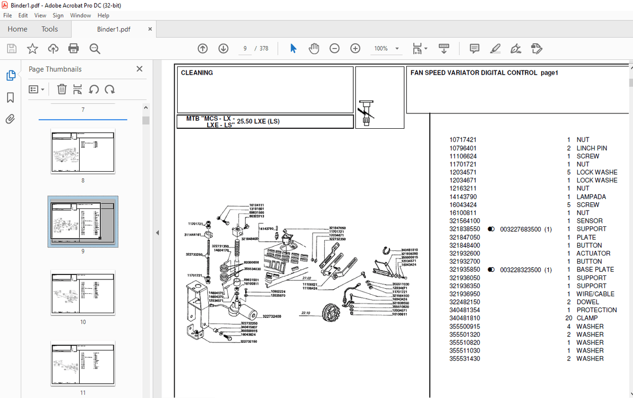 Laverda 2550 LXE Agricultural Tractor Parts Manual – PDF DOWNLOAD