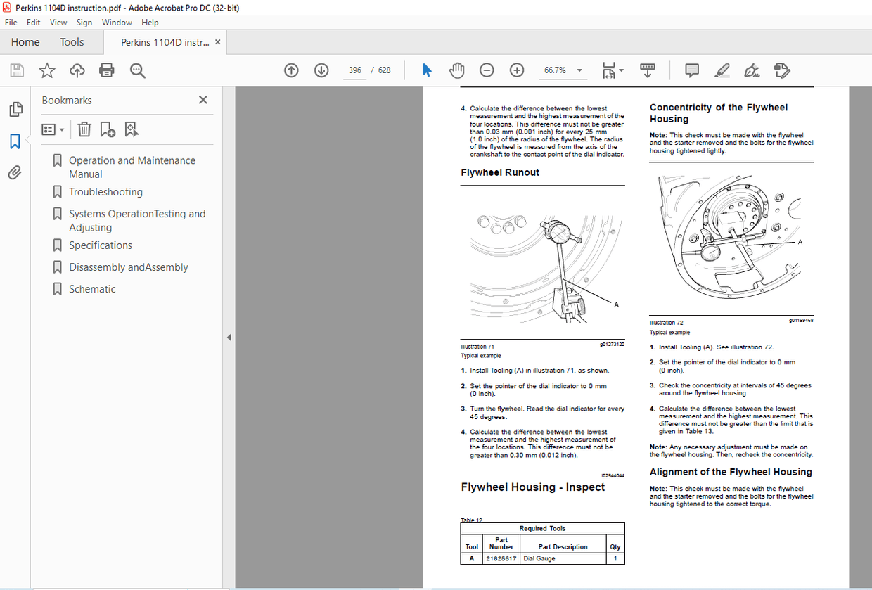 Perkins 1104D Industrial Engine Operation & Maintenance Manual - PDF ...
