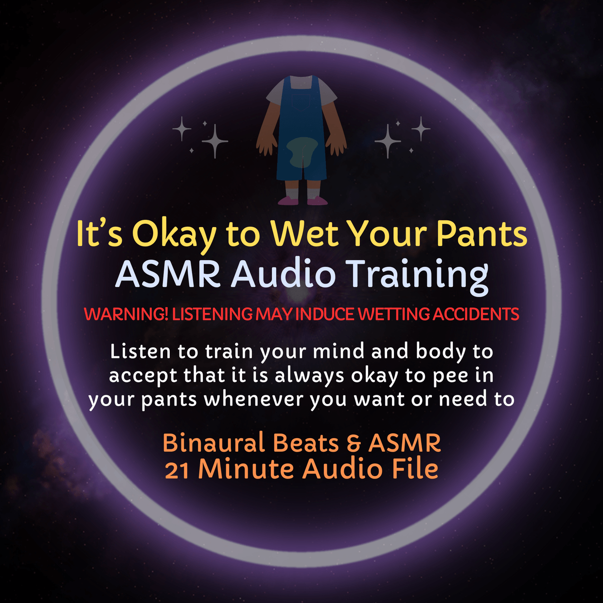 HypnoCat It's Okay to Wet Your Pants ASMR Audio Training