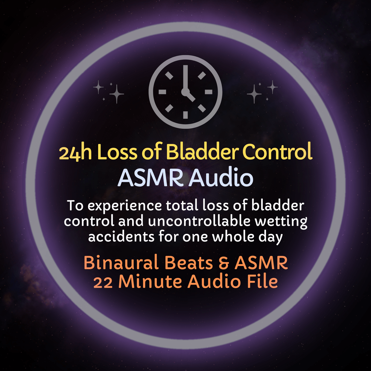 HypnoCat 24 Hour Loss of Bladder Control ASMR Audio Training