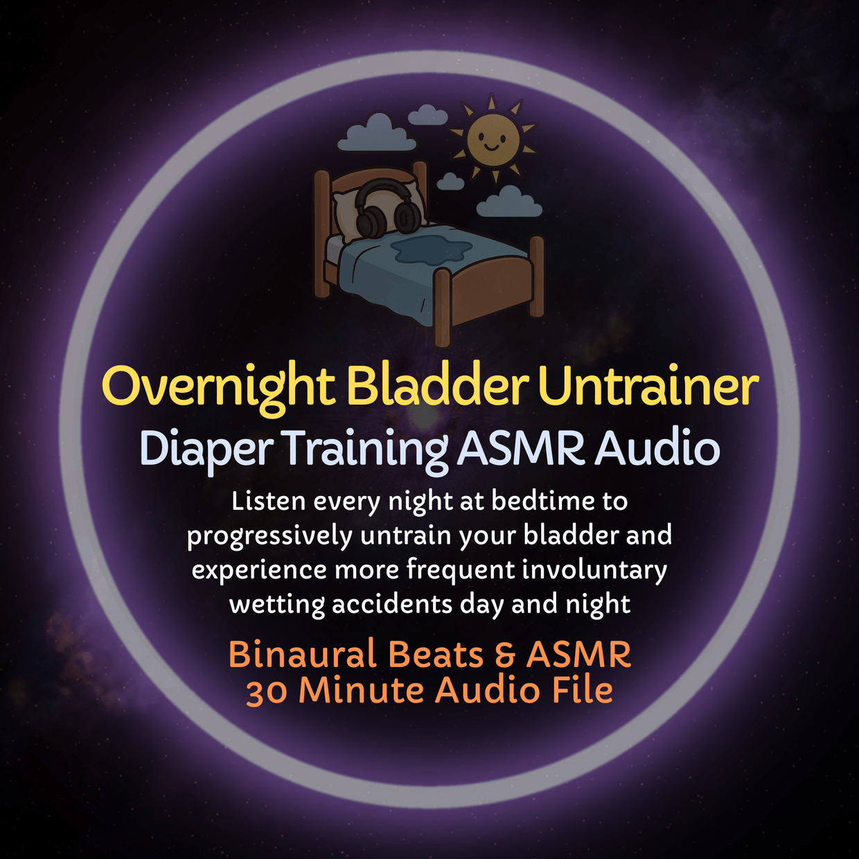 Overnight Bladder Untrainer Diaper Training ASMR Audio by HypnoCat