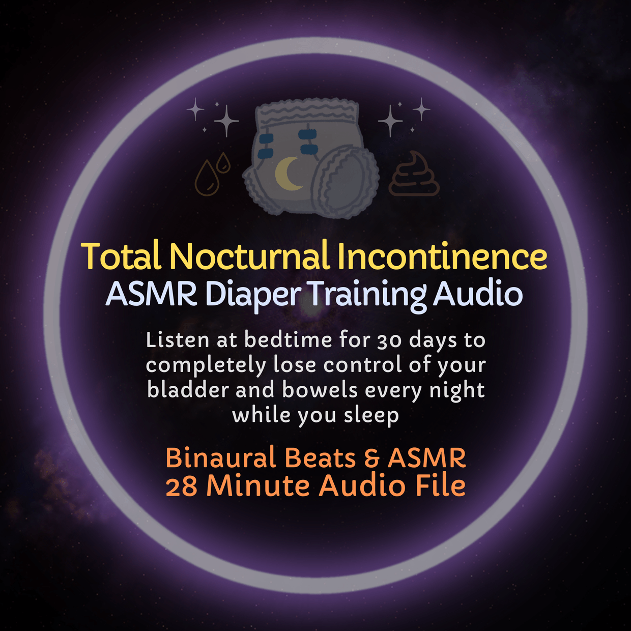 Total Nocturnal Incontinence ASMR Diaper Training Audio