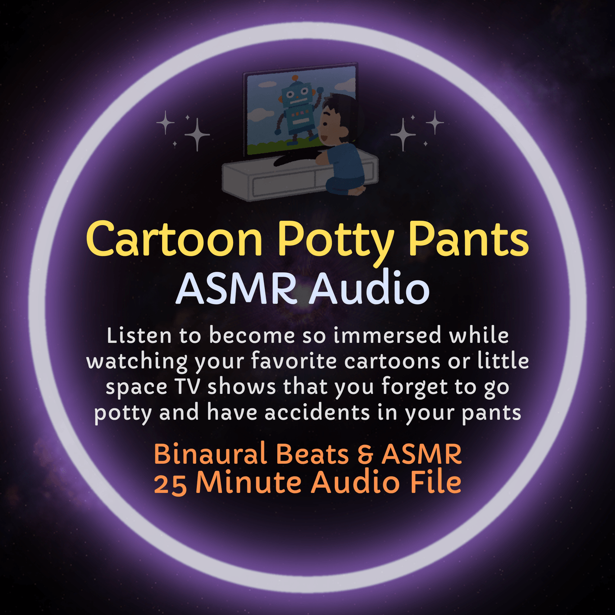 HypnoCat Cartoon Potty Pants ASMR Audio