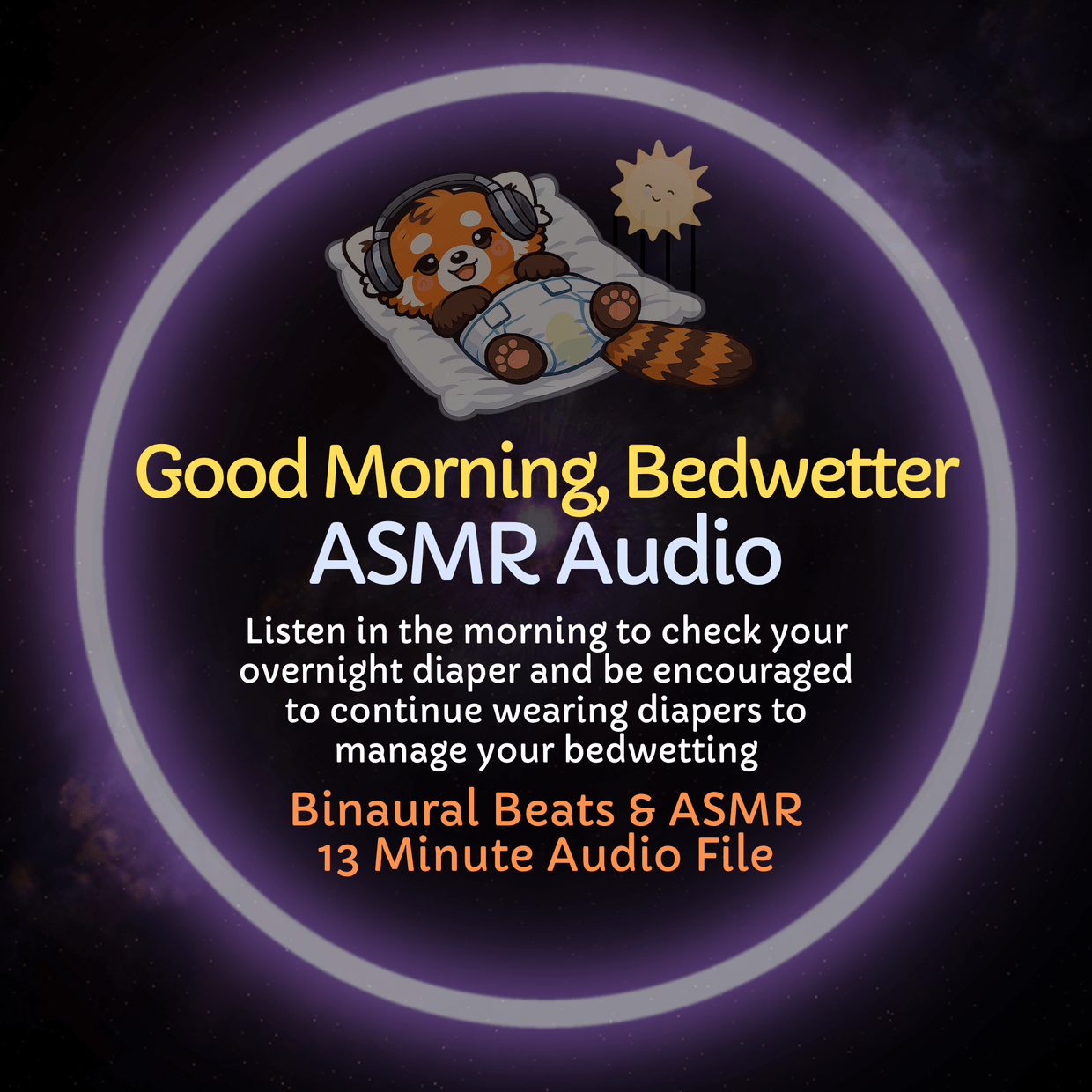 HypnoCat Good Morning Bedwetter Diaper Encouragement ASMR Audio