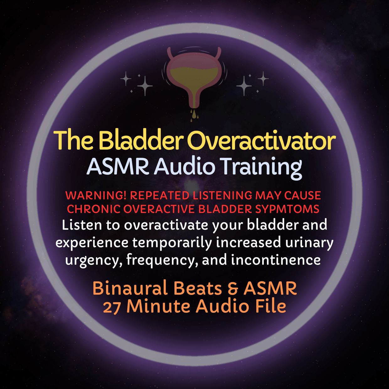 HypnoCat Bladder Overactivator ASMR Diaper Training Audio