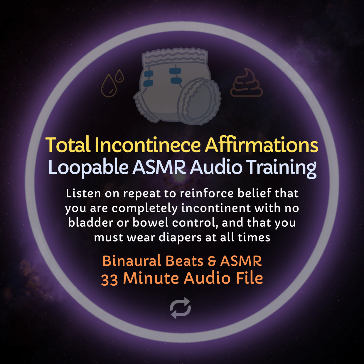 HypnoCat Total Incontinence Affirmations Loopable ASMR Audio