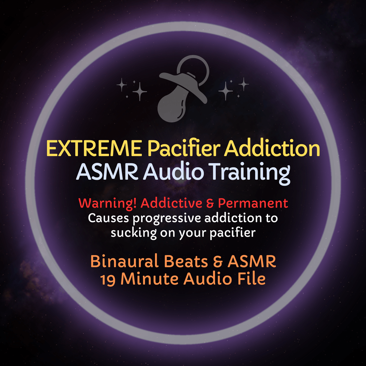 HypnoCat Extreme Pacifier Addiction ASMR Audio Training