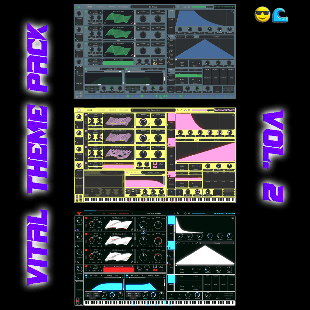 Vital Theme Pack Vol. 2 [Custom Skins]