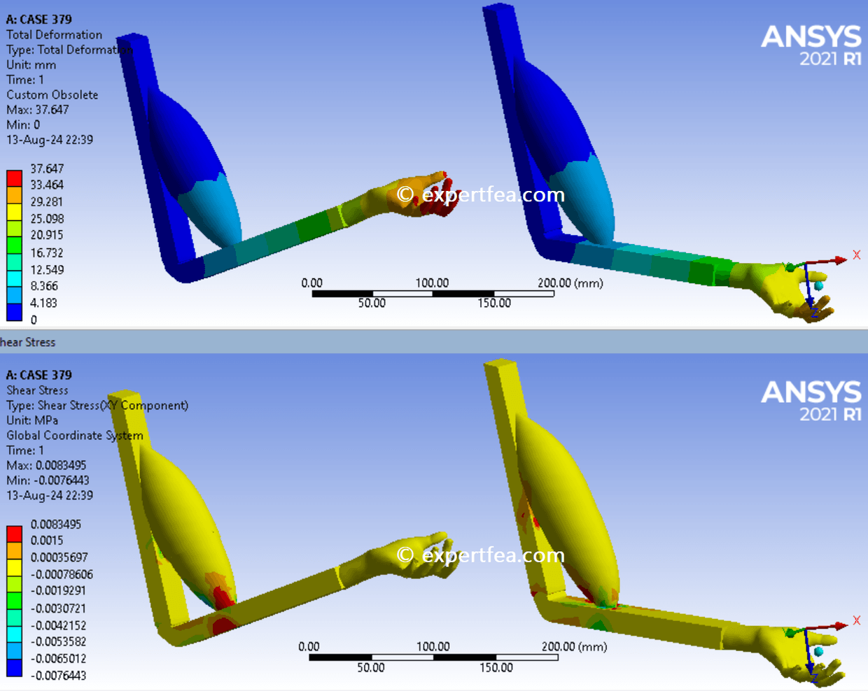 ANSYS Workbench 2021 R1 WBPZ archive + 3D file for CASE 379 Simple ...