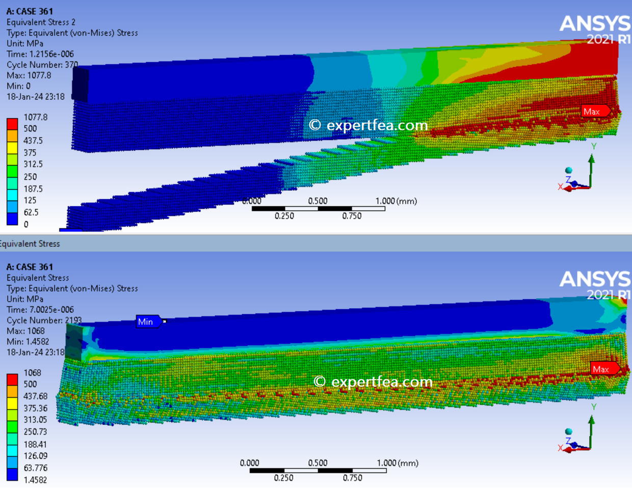 ANSYS Workbench 2021 R1 WBPZ archive and 3D model for impact welding