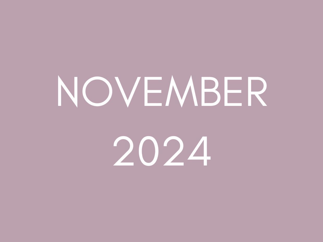 November 2024 Digital Activities and Printables (Single Month Purchase ...