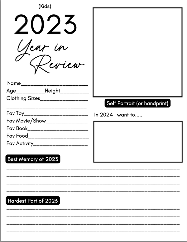 2023 Year in Review- FREE DOWNLOAD