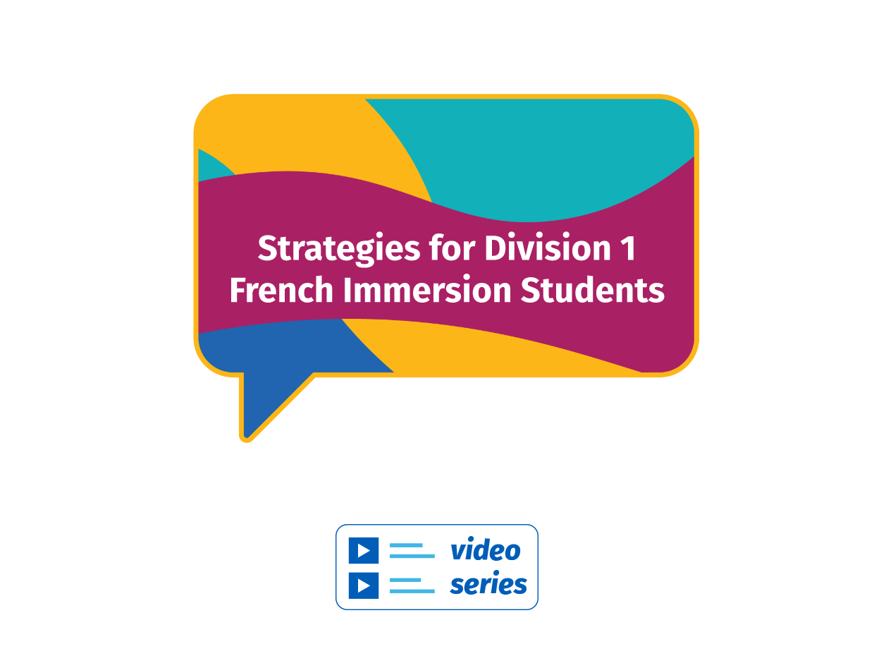 Strategies for Division 2 French Immersion Students [v