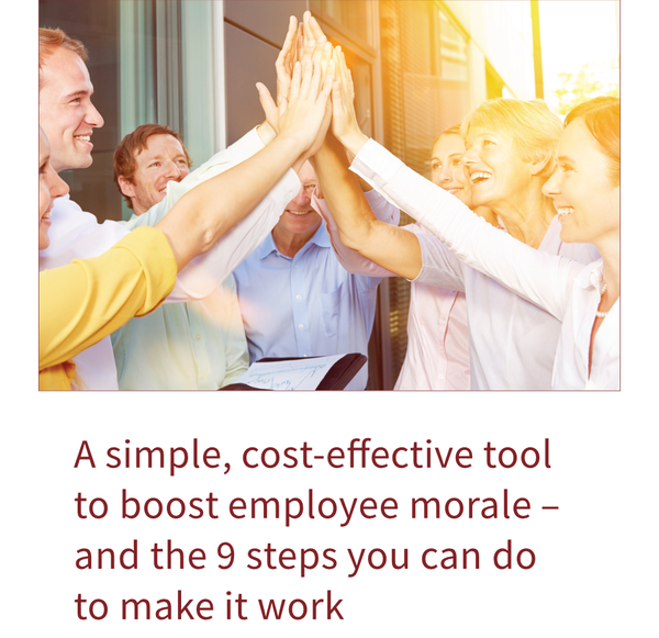 A Simple, Cost-Effective Tool to Boost Employee Morale