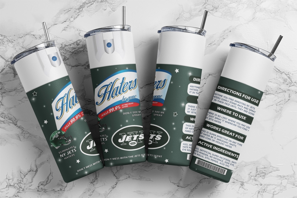 New York Jets Haters Be Gone PNG Design Label File Digital PNG ...