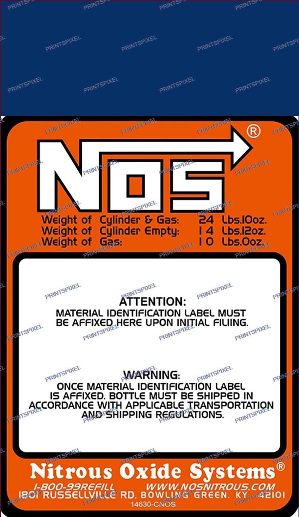NOS Nitrous Oxide Systems Label Download Files JPG PNG