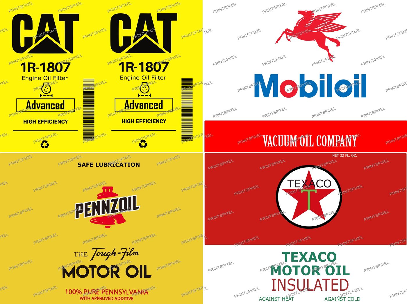 Digital Garage Motor Label Download Files JPG PNG SVG