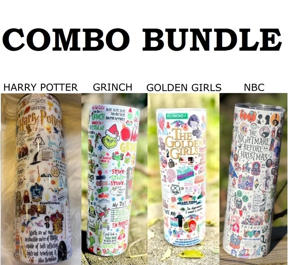 Bundle - Harry Potter, Grinch, Golden Girls and NBC Th