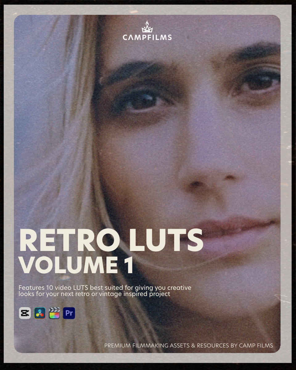 10 Retro LUTS Volume 1 – Perfect for Vintage Video Edits