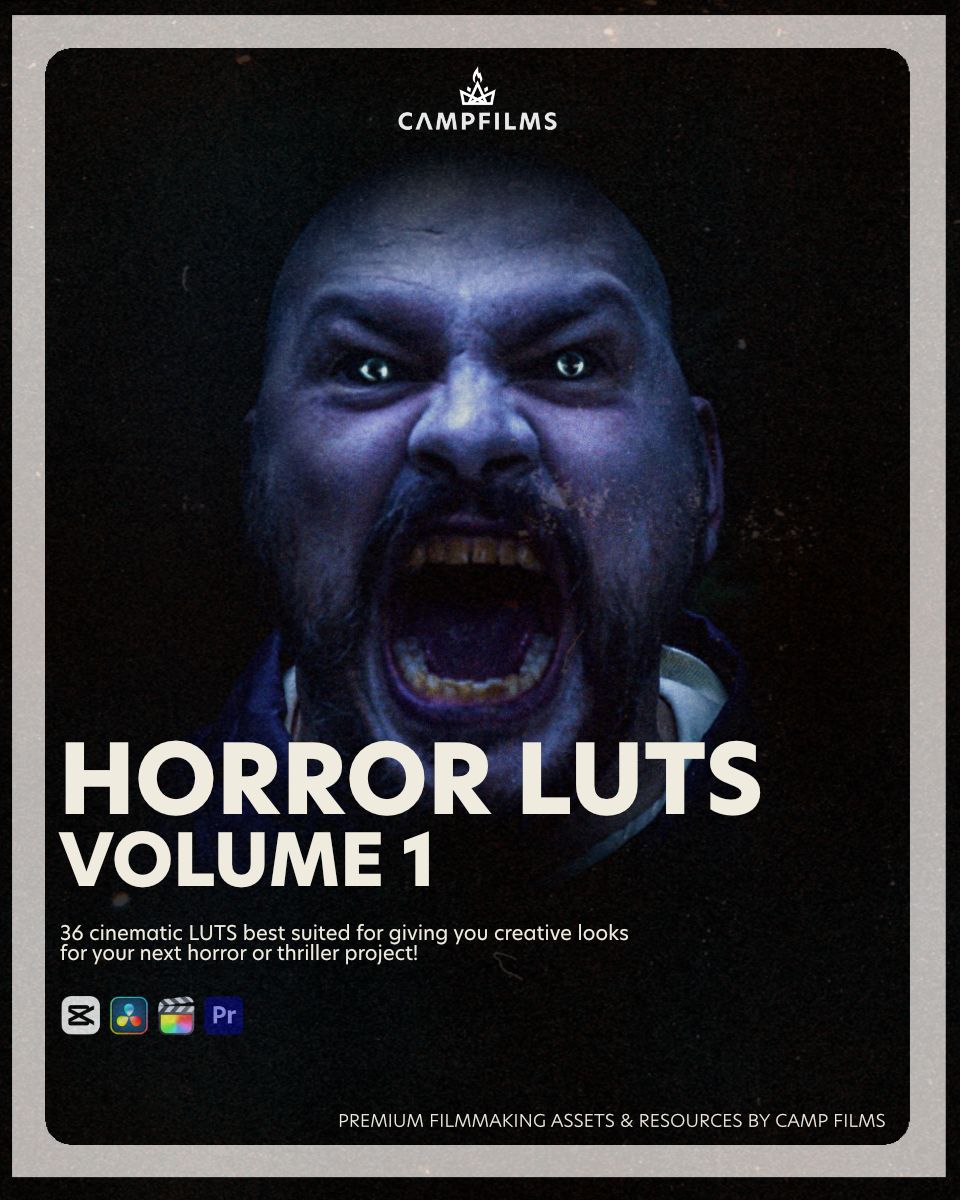 Horror LUTs Pack Volume 1 – 36 Cinematic Looks for $14.99