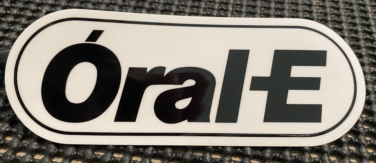 Orale sticker