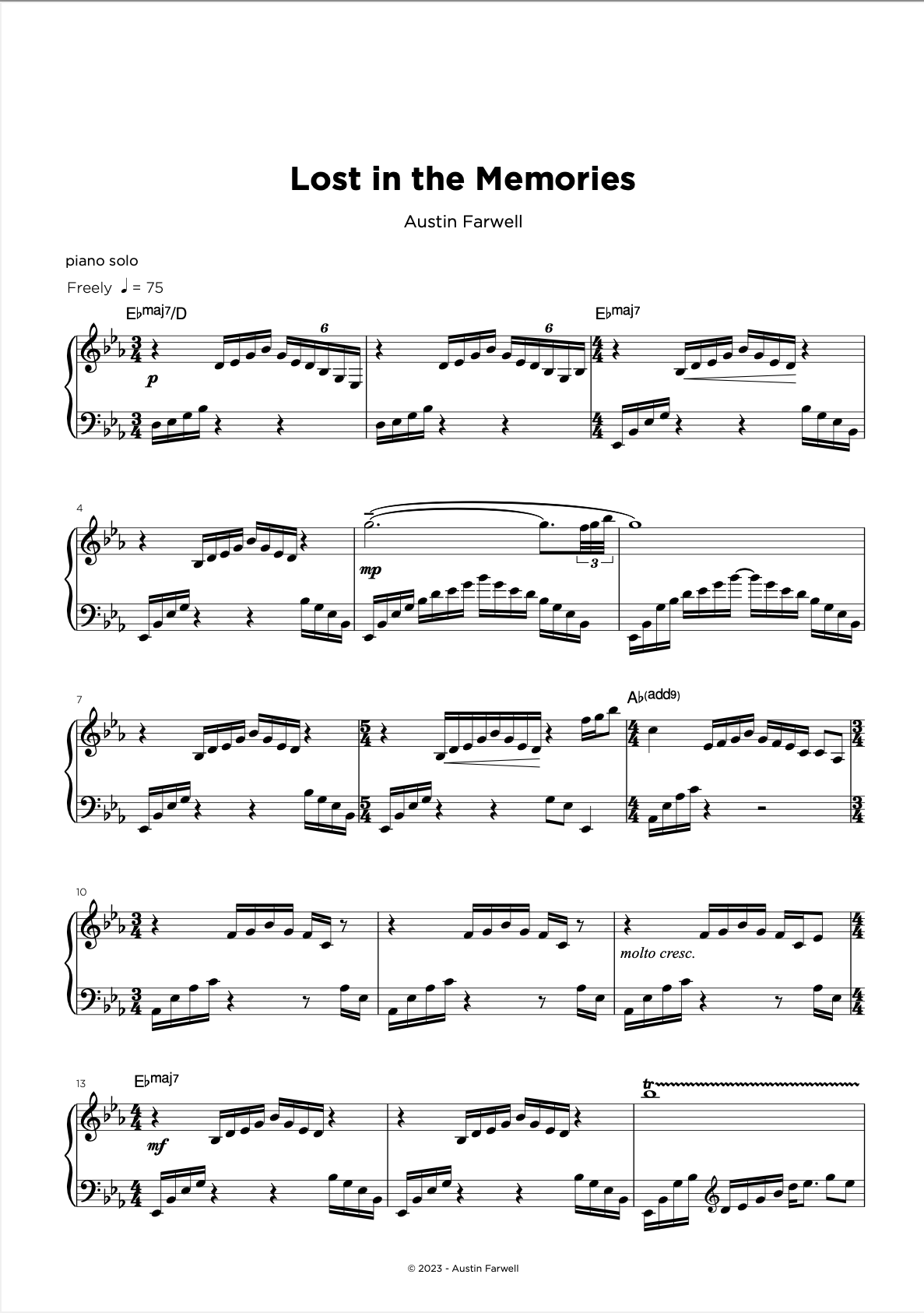 Sheet Music