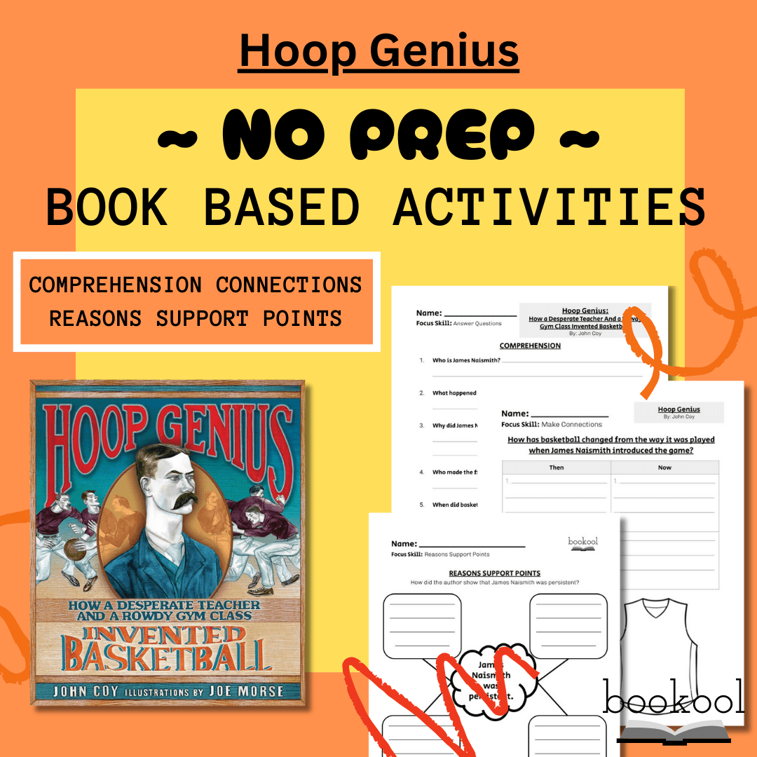 Hoop Genius Basketball Joe Naismith by John Coy Activities