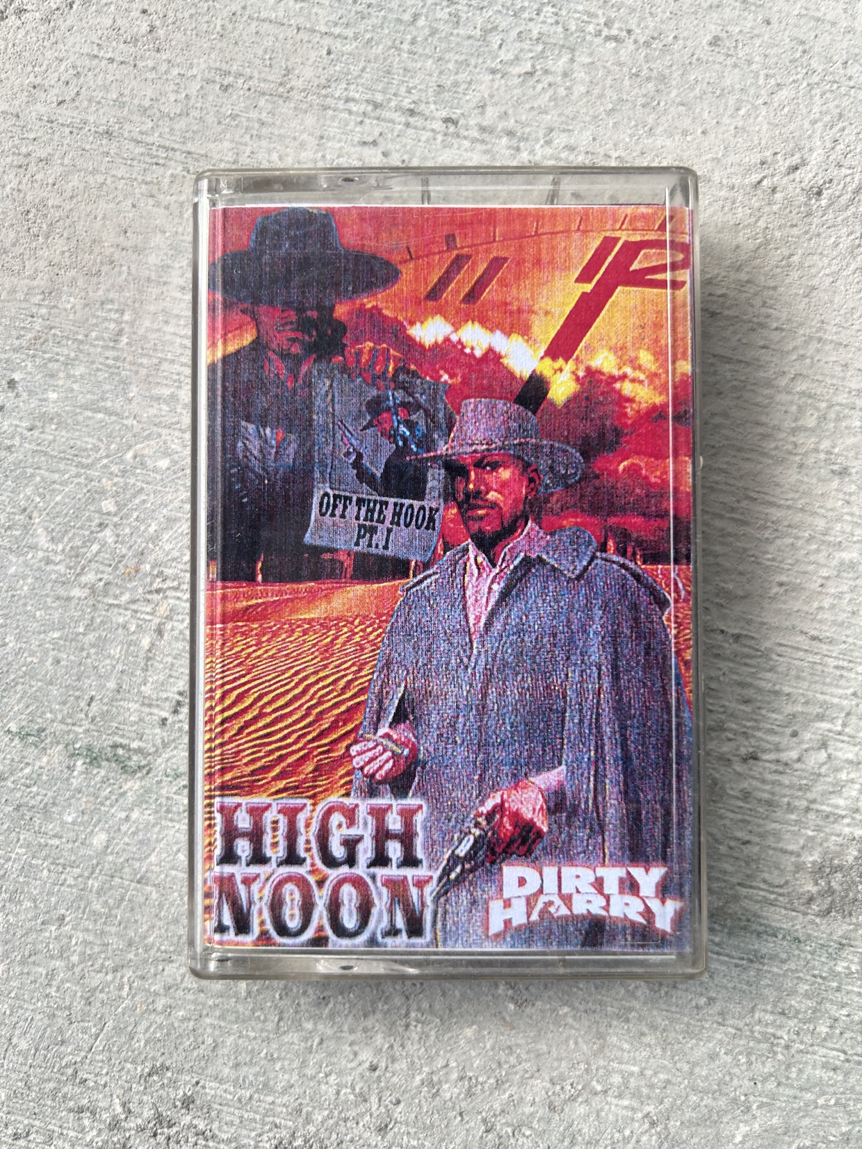 DJ DIRTY HARRY HIGH NOON 90S HIP HOP CASSETTE MIXTAPE TAPE