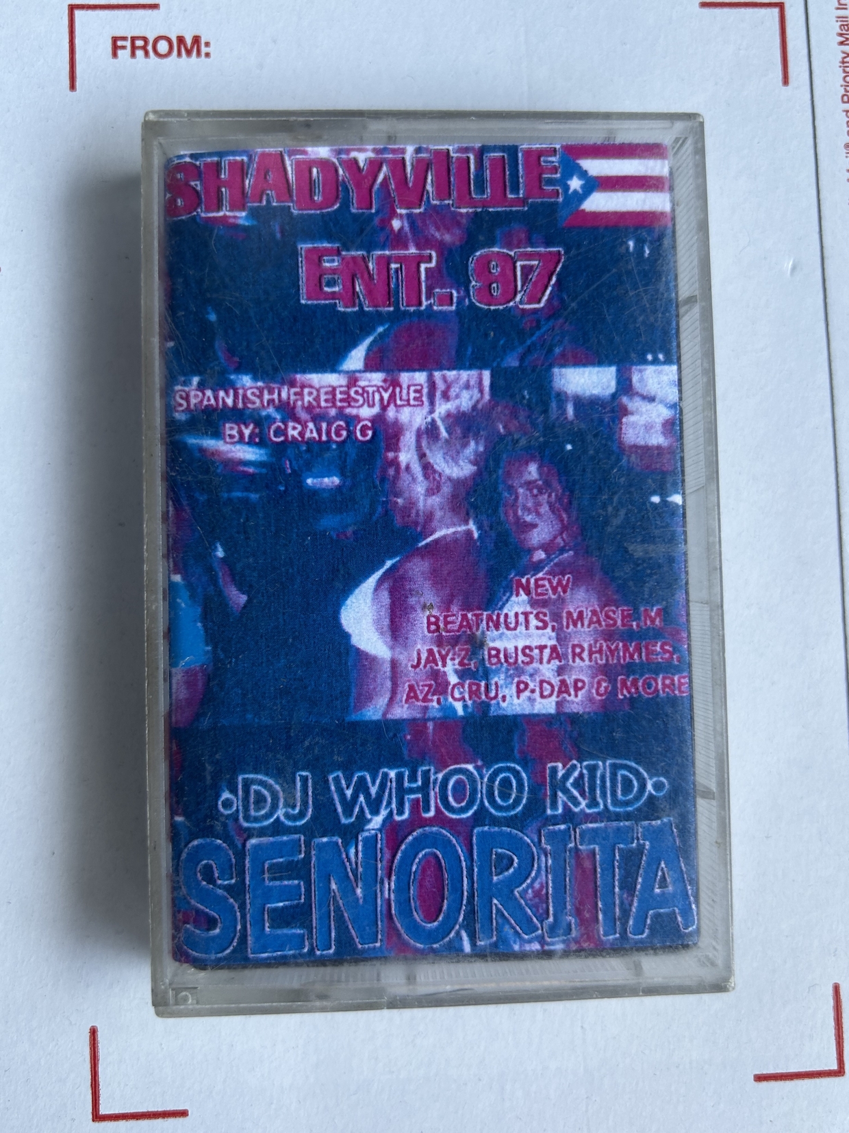 DJ WHOO KID SENORITA RARE 90S HIP HOP MIXTAPE CASSETTE TAPE