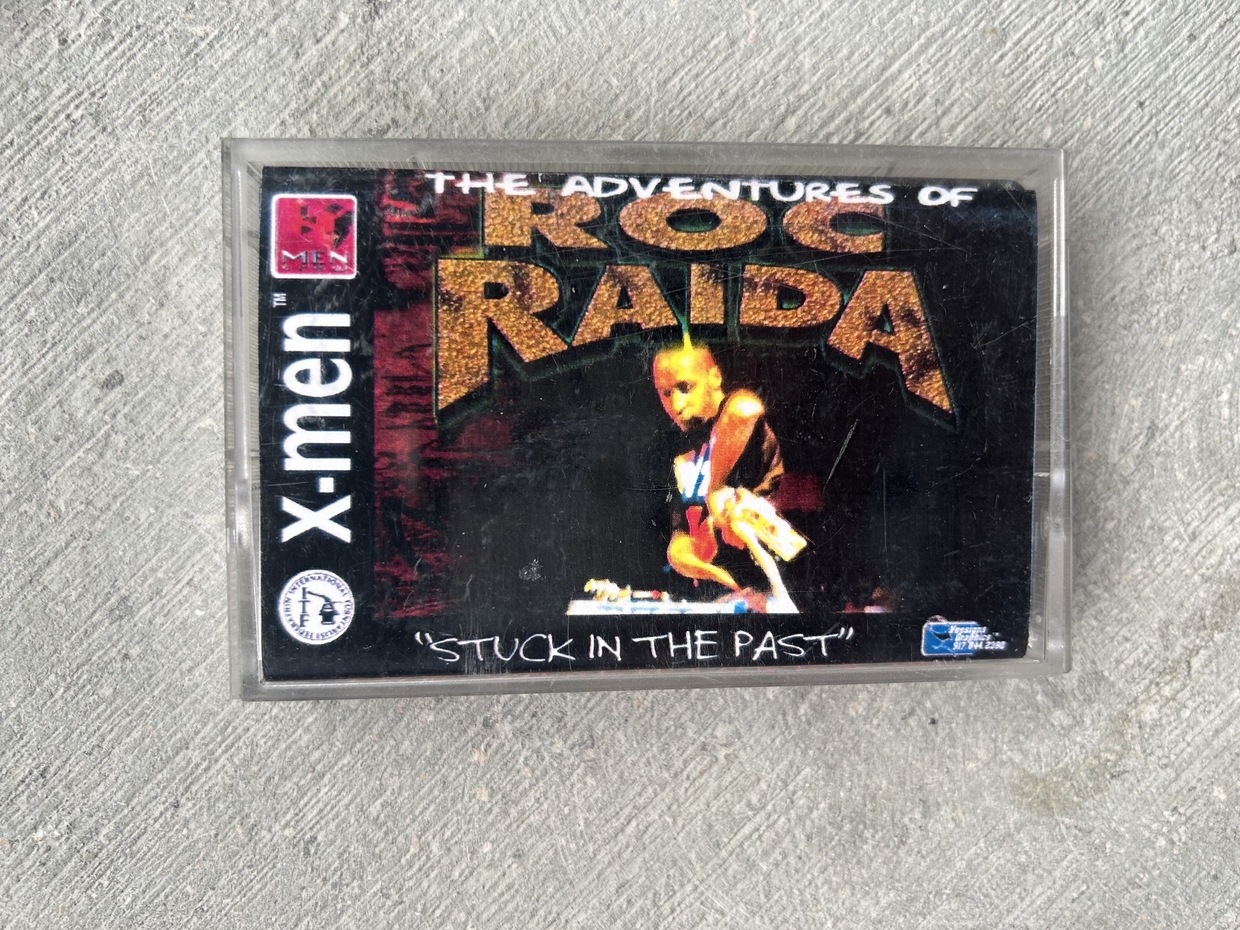 DJ ROC RAIDA STUCK IN THE PAST 90S HIP HOP MIXTAPE CASSETTE TAPE