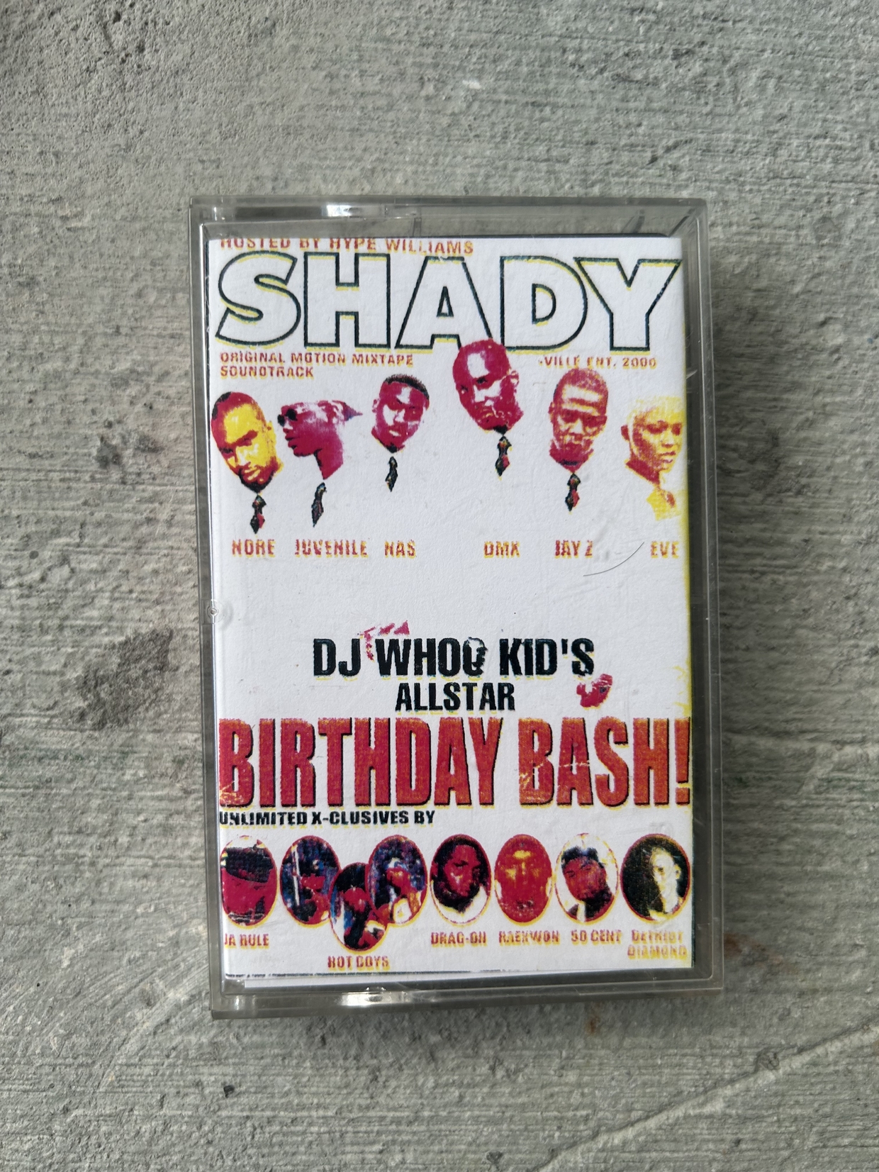 DJ WHOO KID WHOO KID'S BIRTHDAY ALL STAR BASH 90S HIP HOP MIXTAPE ...