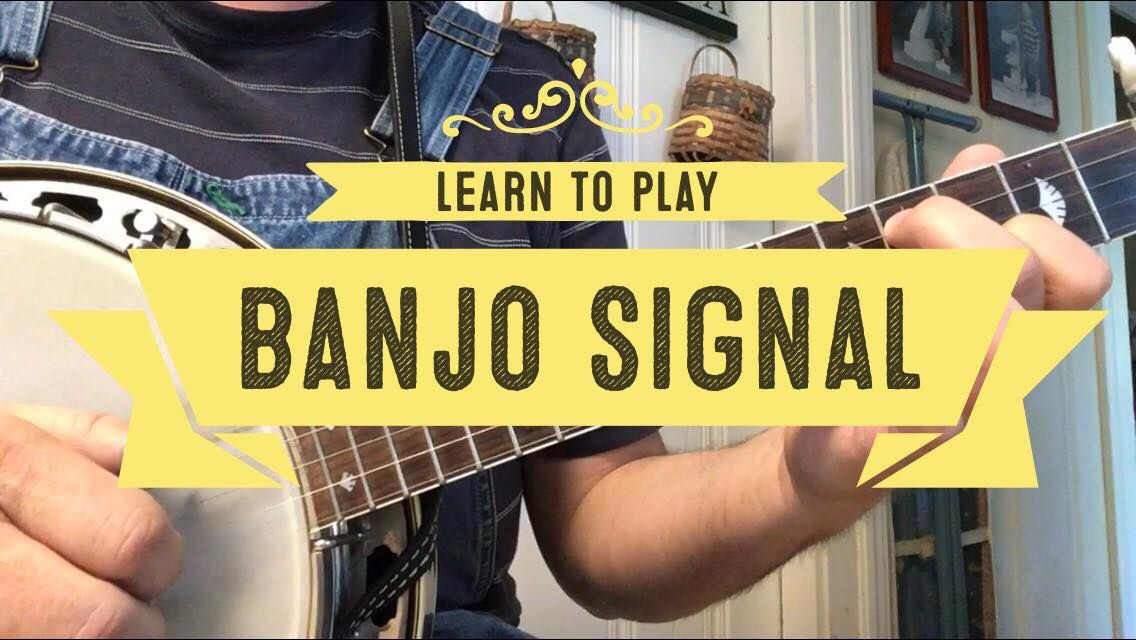 Banjo Signal - TAB - for YouTube video